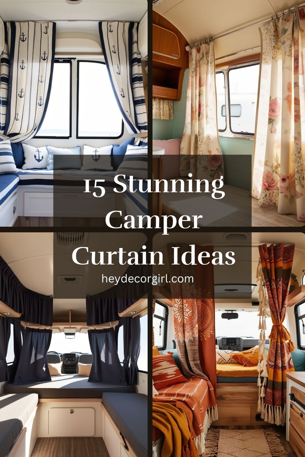 Camper Curtain Ideas