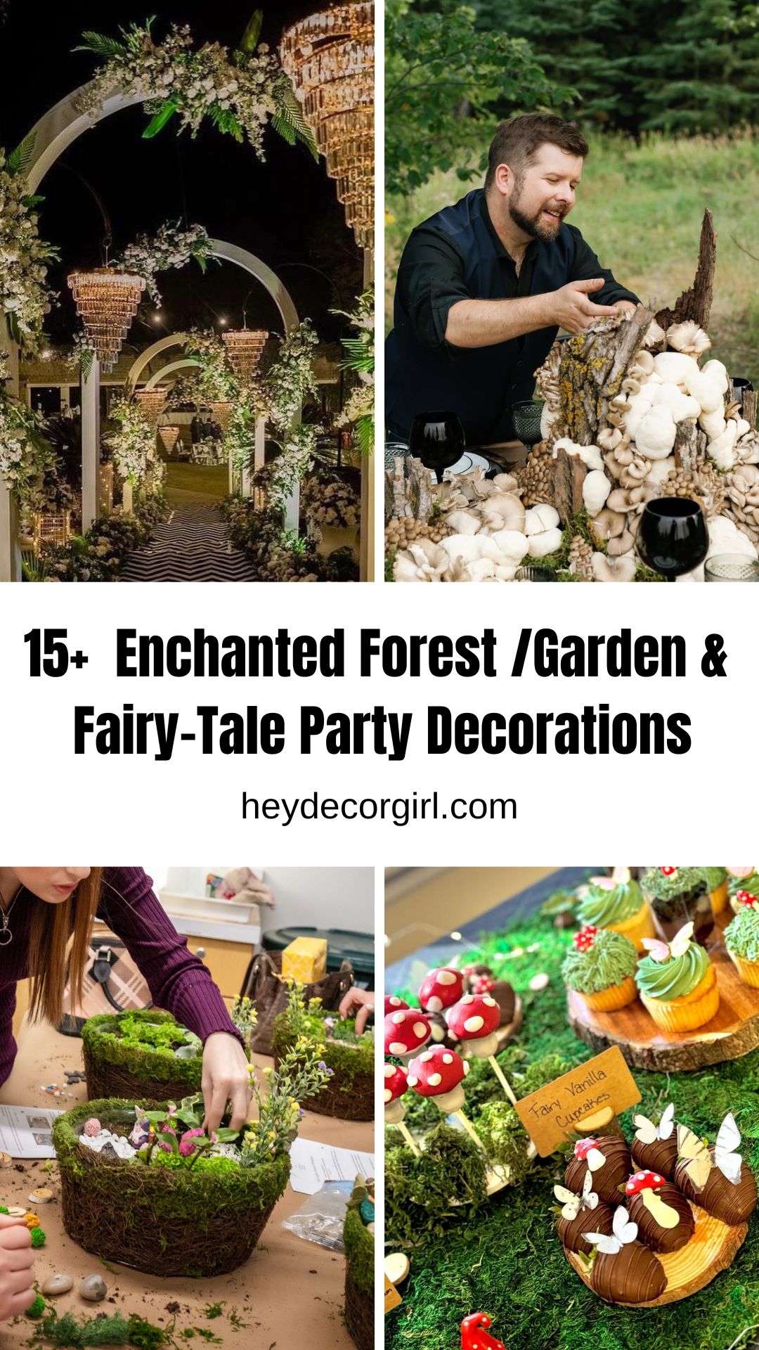 Enchanted Forest /Garden & Fairy-Tale Party Decorations Guide